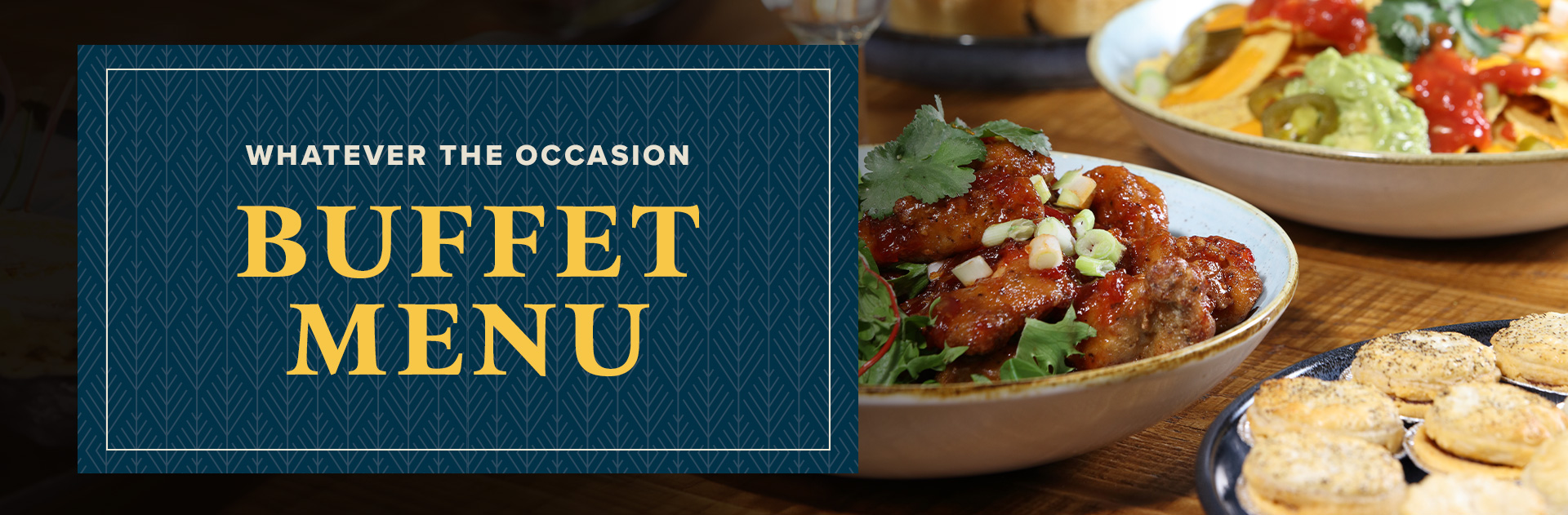 Buffet Menu & Prices at The Woodman's Rest in Solihull – Ember Inns