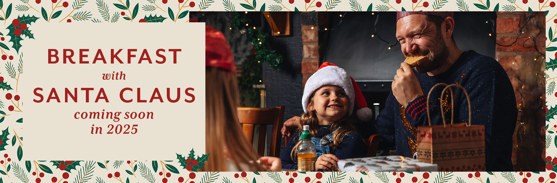 Ember Inns | Breakfast with Santa 2025