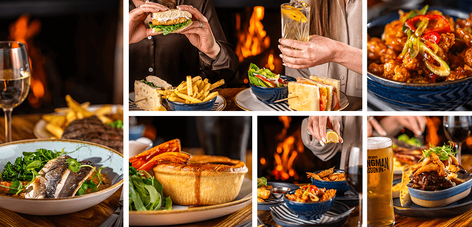 Main Menu at The Castle Gardens in Poulton-Le-Fylde | Ember Inns